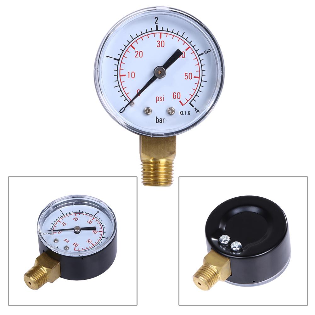 50mm manometer Pool Filter Water Pressure Dial Hyd... – Grandado