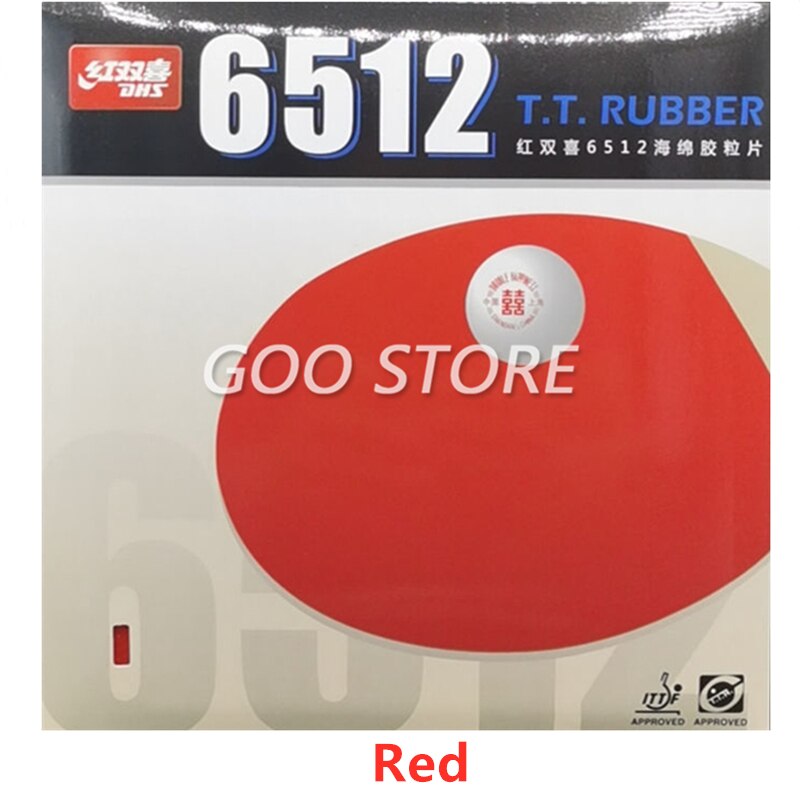 DHS 6512 Classic Table Tennis Rubber (Allround Typ... – Grandado