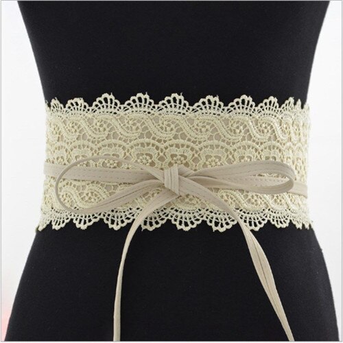 Boho Lace Womens Lady Stretch Buckle Waist Belt Wi... – Vicedeal