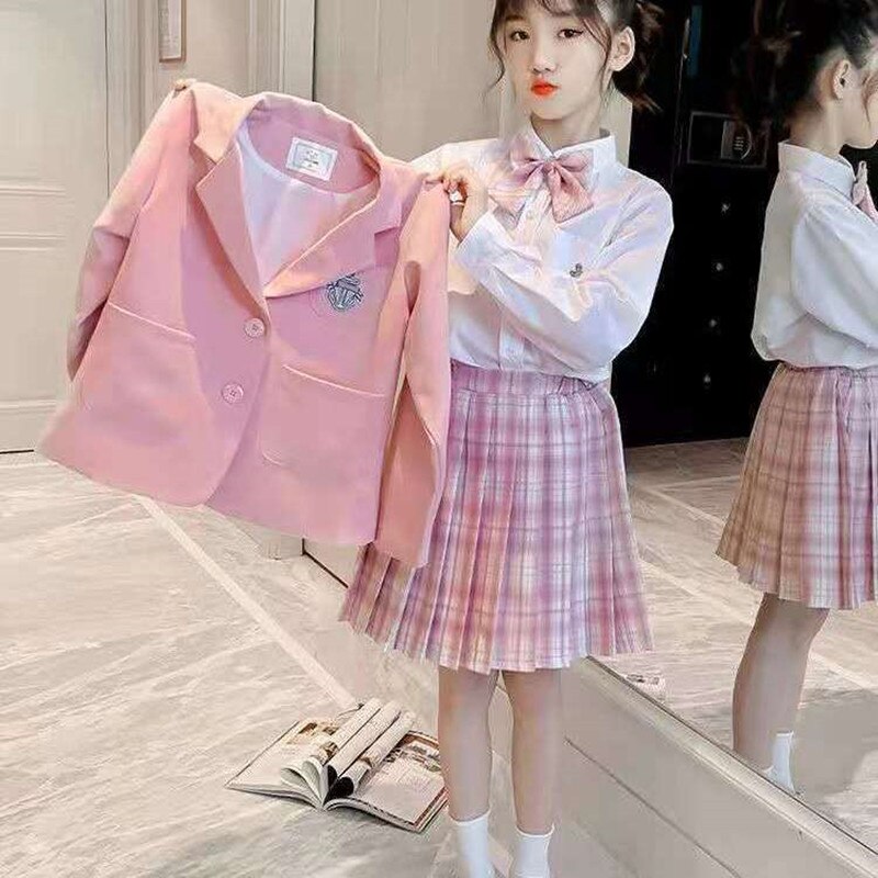 Girl Clothing Set 2022 Spring Autumn Long Sleeve F... – Grandado