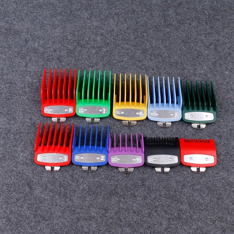 10Pcs Barber Shop Styling Comb Sets Transparent Cl... – Grandado