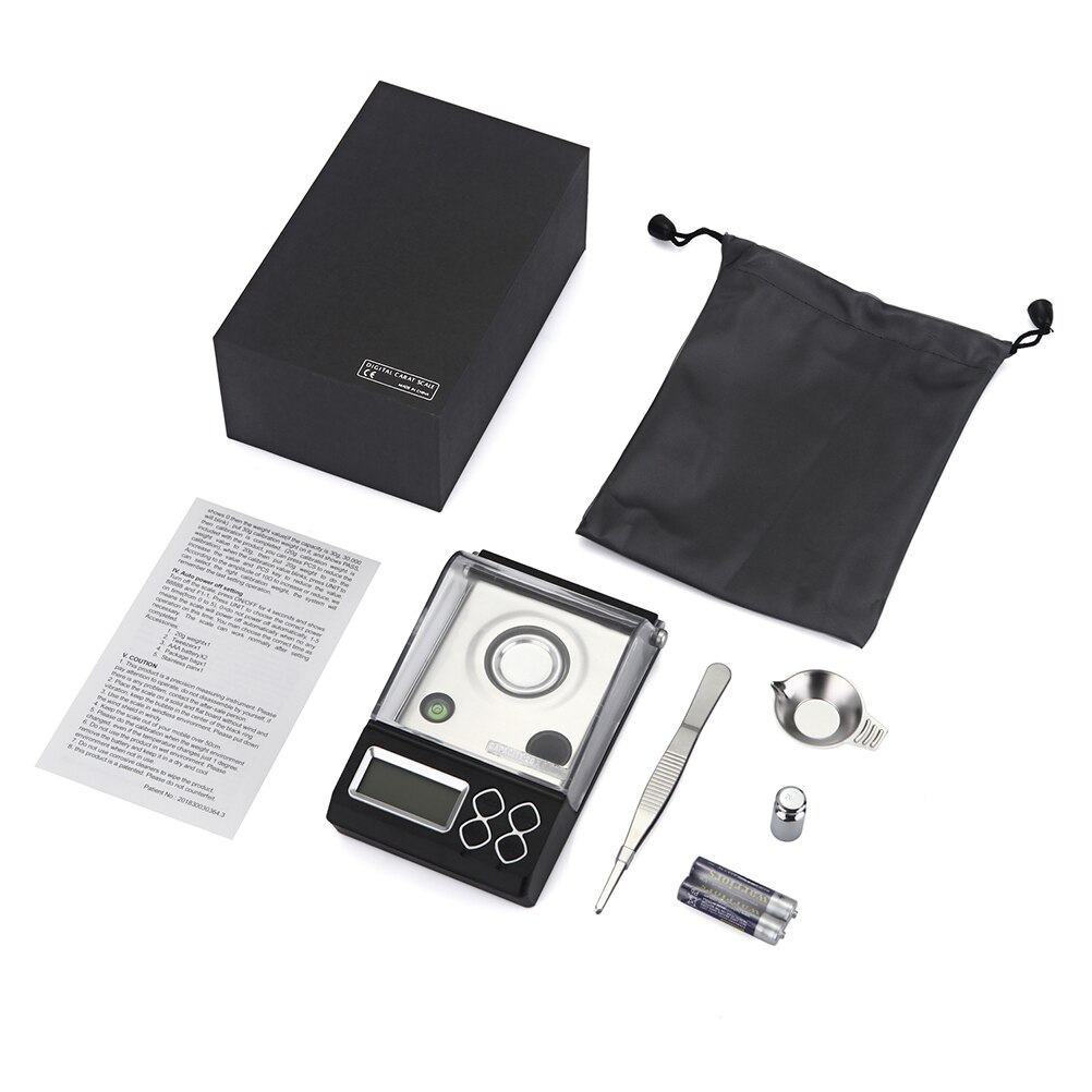 20 30g 50g/0.001g digitale mini lomme skalaer til ... – Grandado