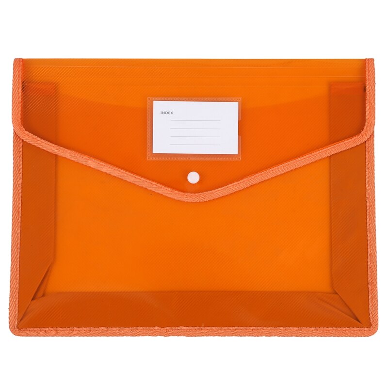 9Pcs/Set A4 Plastic File Wallet Document Folder Pr... – Grandado