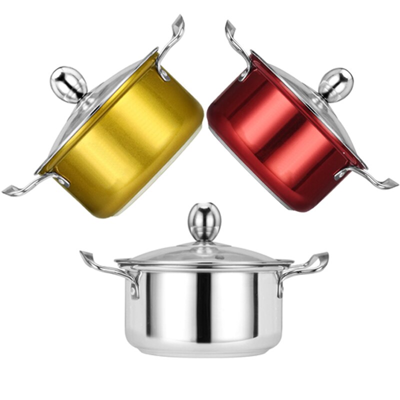 Stainless steel chafing dish one person pot small ... – Grandado