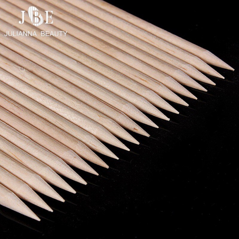 10pcs/Lot Orange Sticks Cuticle Pusher Cuticle Rem... – Grandado