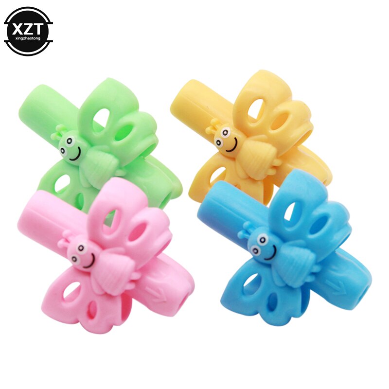 Three-Finger Pen Holder Silicone Pencil Grips Lear... – Grandado