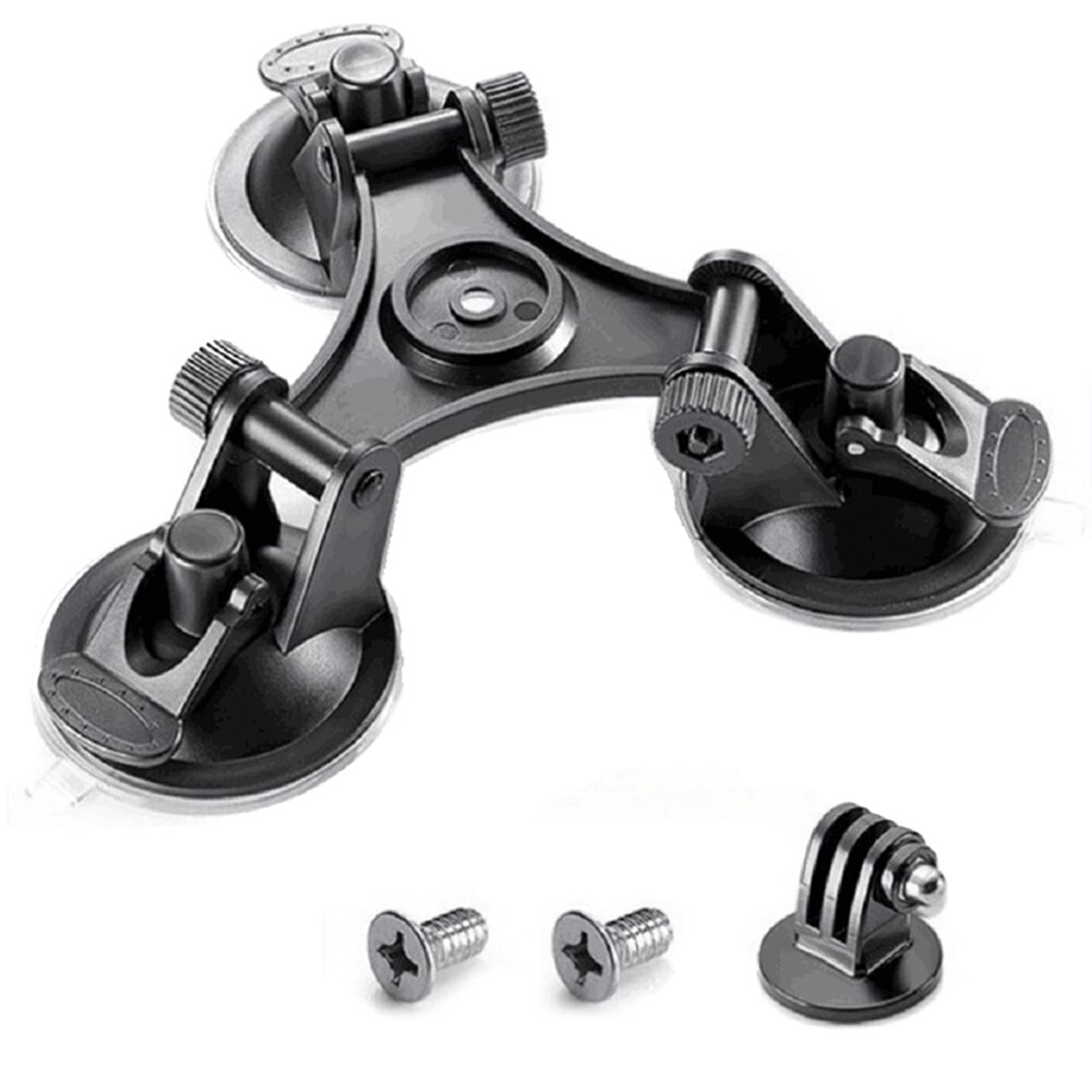 Triple Suction Cup Stabilization Bracket Car Mount... – Grandado