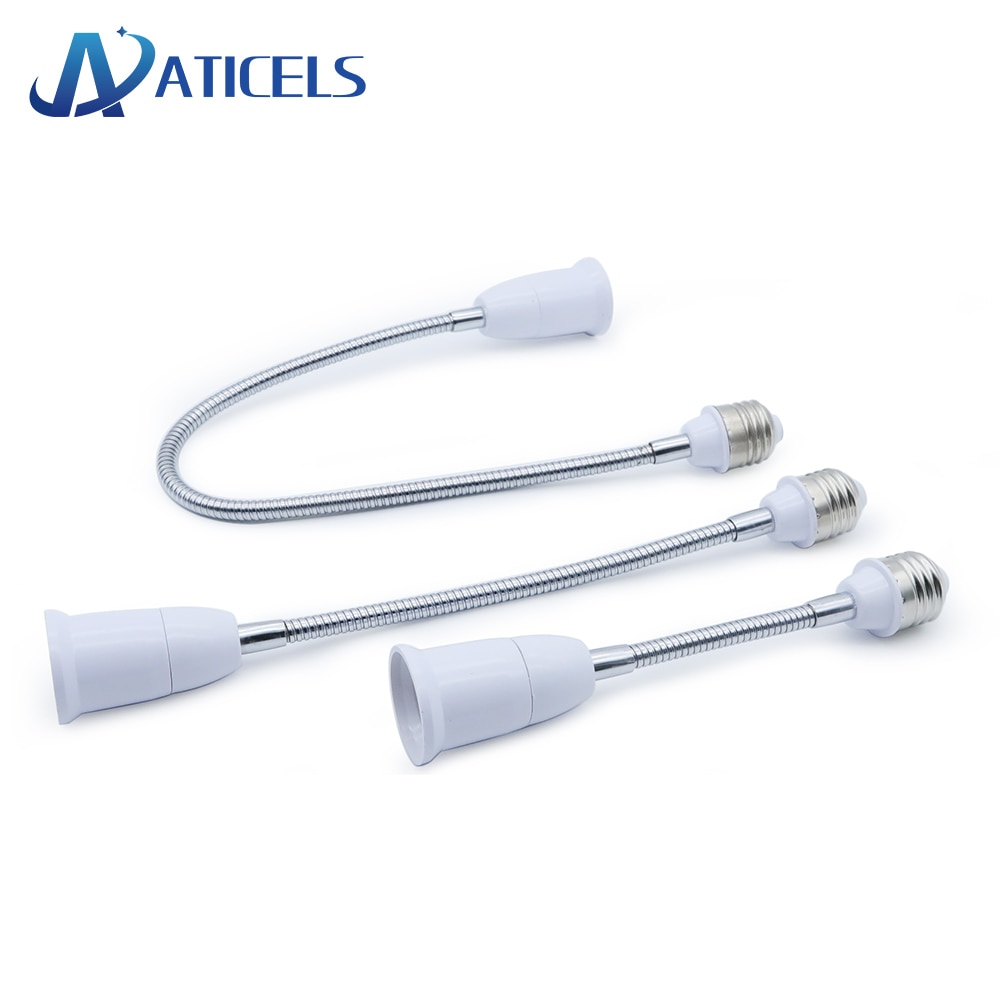Extensor Flexible de bombilla LED E27 a E27, conve... – Grandado
