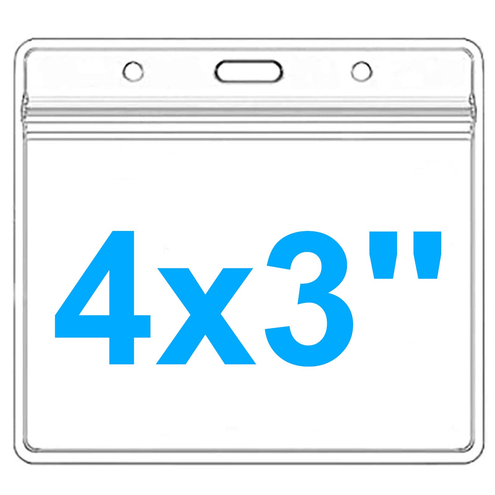 Cdc Vaccinatie Card Protector 4X3 Inches Transpara... – Grandado