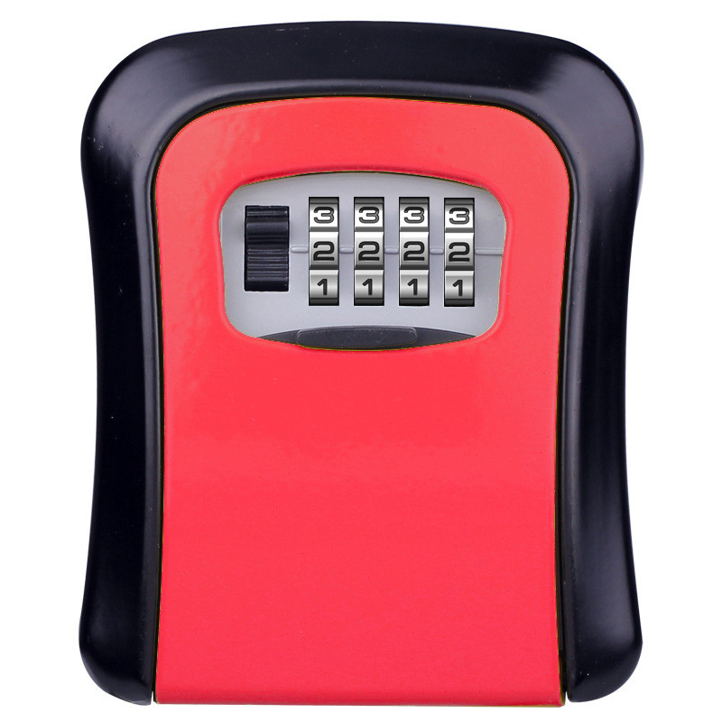Key Lock Box Wall Mounted Aluminum Alloy Key Safe ... – Vicedeal