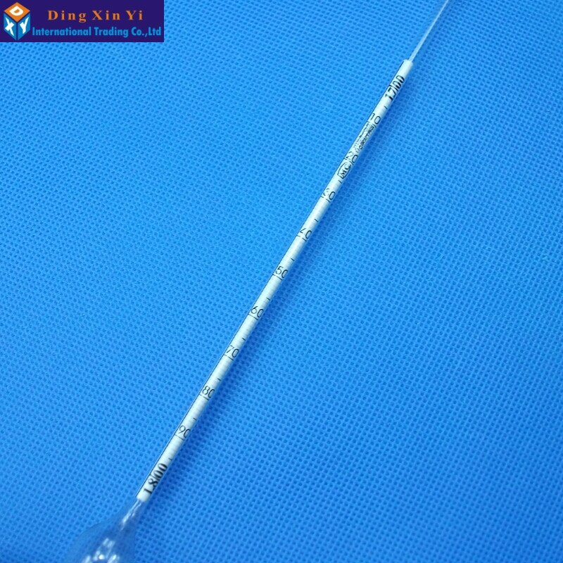 2PCS/lot 1.7-1.8/m3 glass hydrometers glass Densit... – Grandado