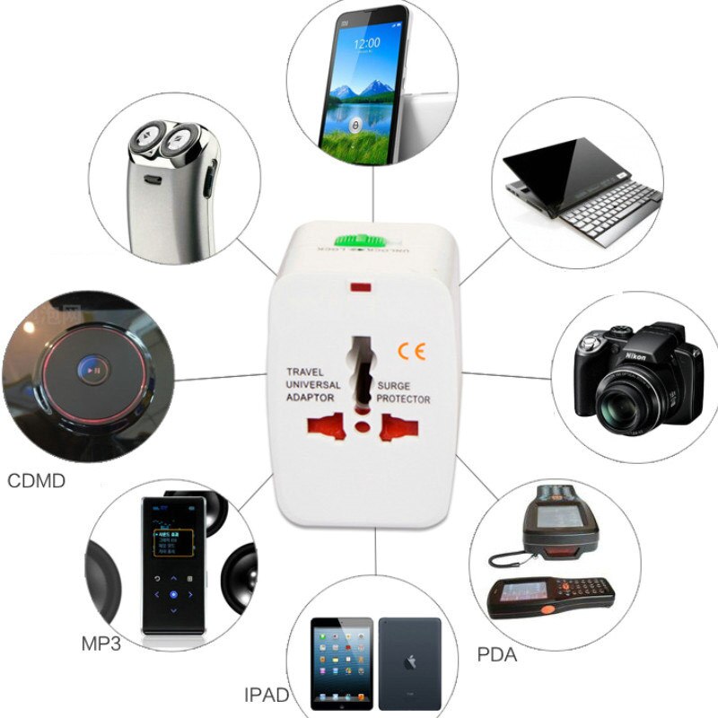 alle in einem adapter Universal Travel Adapter Kon... – Vicedeal