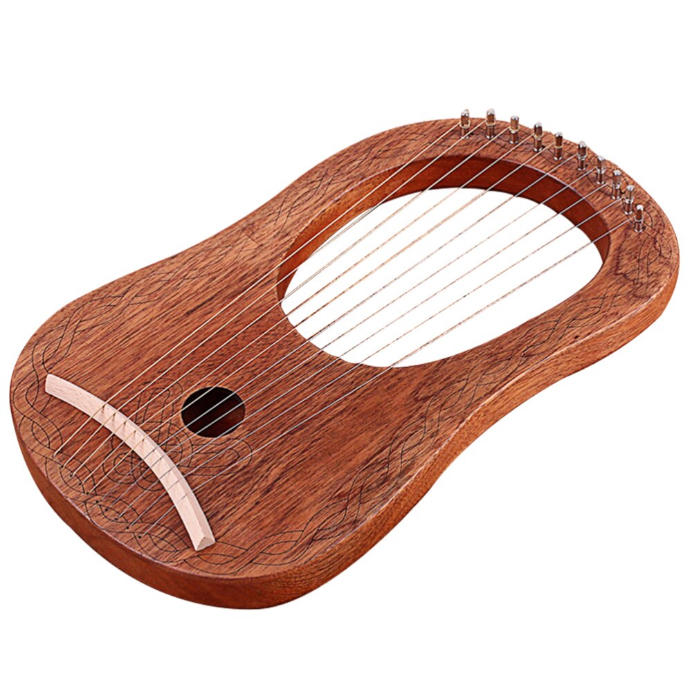 Lyre harpe 10 cordes harpe petite harpe avec Instr... – Grandado