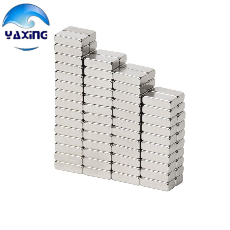 100 st neodymium magneet n35 blok 10x5x3mm Super S... – Vicedeal