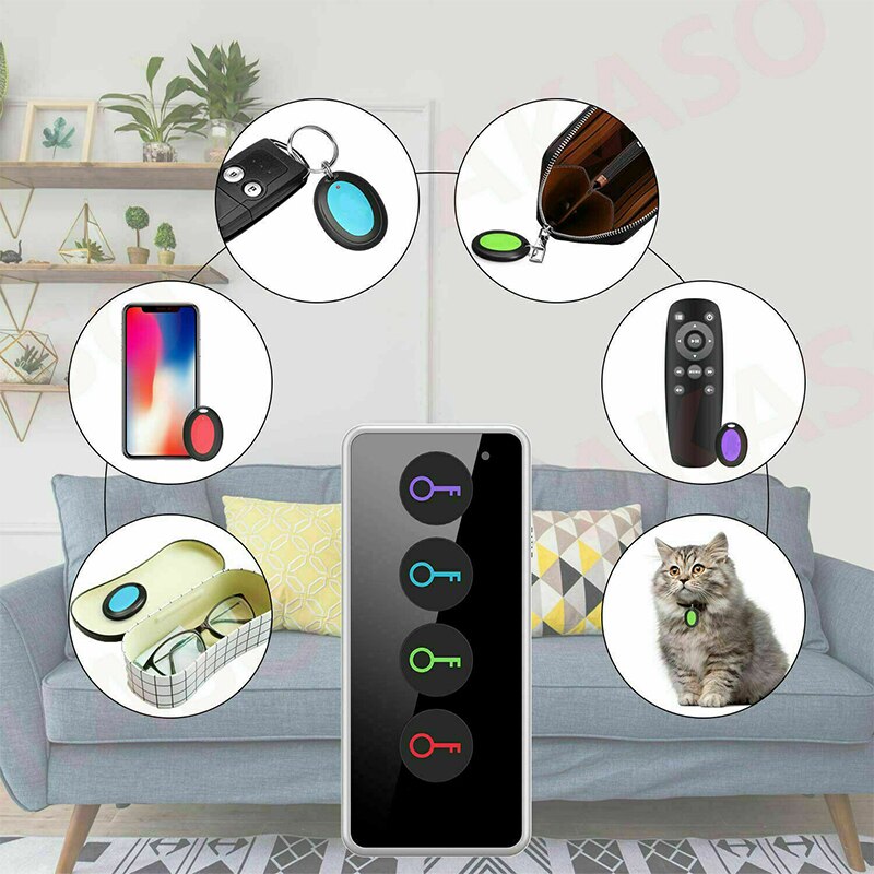 4-in-1 Wireless Key Finder Receiver Remote Seeker ... – Vicedeal
