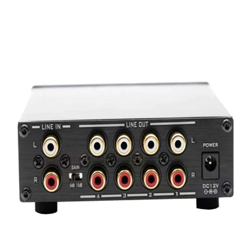 Lusya XZD-A1 Hifi Lossless 1 Ingang 4 Output Rca H... – Vicedeal