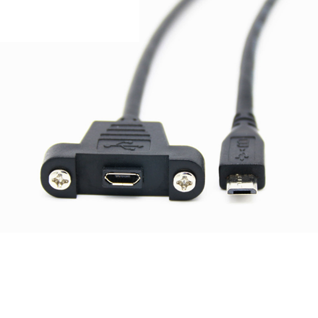 0.3M 0.5M Micro Usb 5-Pin 90 Graden Usb 2.0 Male C... – Vicedeal