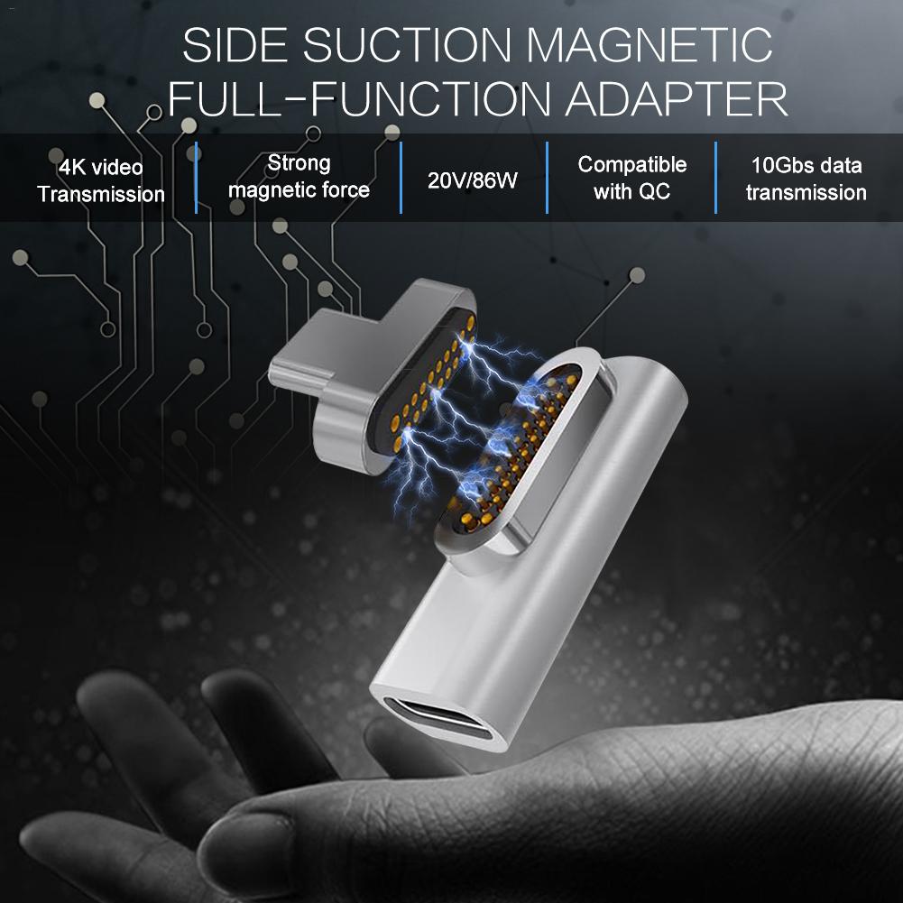 USB C Magnetic Adapter 20Pins Magnetic To USB C 3.... – Grandado