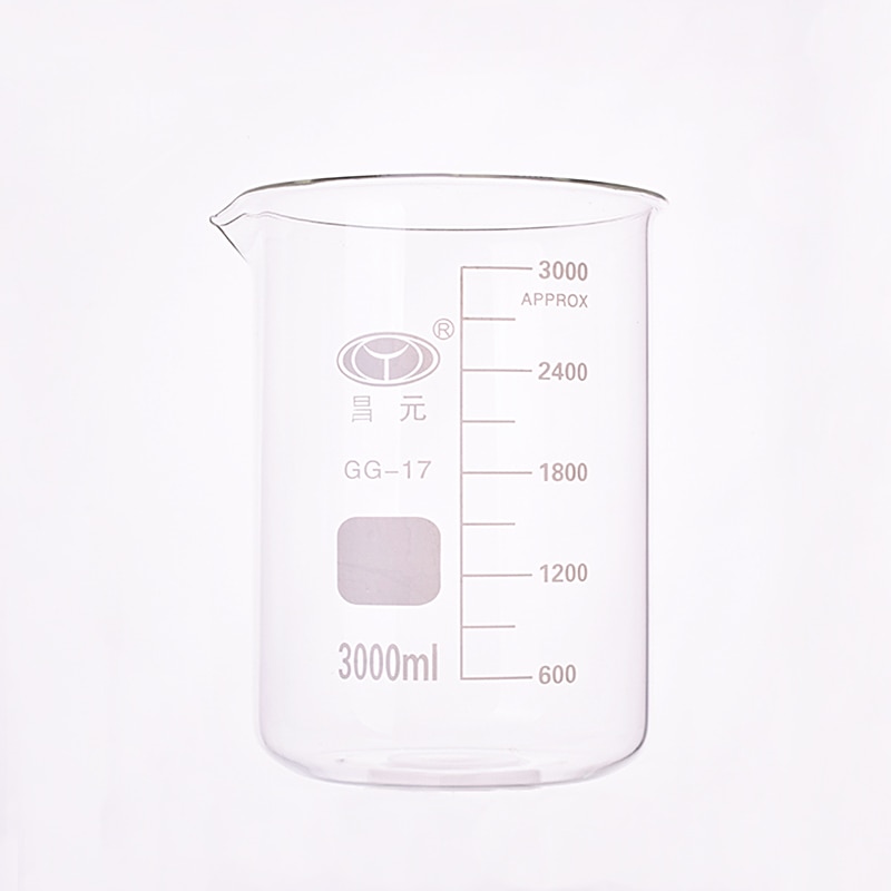 Beaker in low form,Capacity 3000ml,Outer diameter=... – Vicedeal