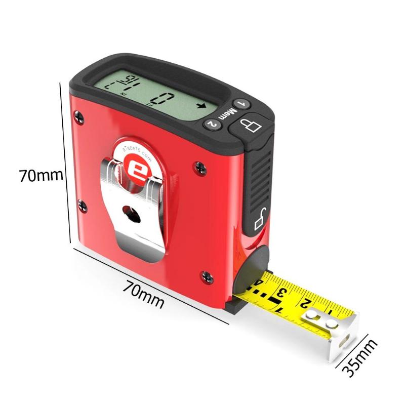 5M/16Ft Lcd Digital Tape Measure Portable Digital ... – Vicedeal