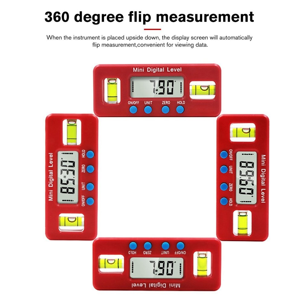 Mini Precision Digital Protractor Inclinometer Wat... – Grandado