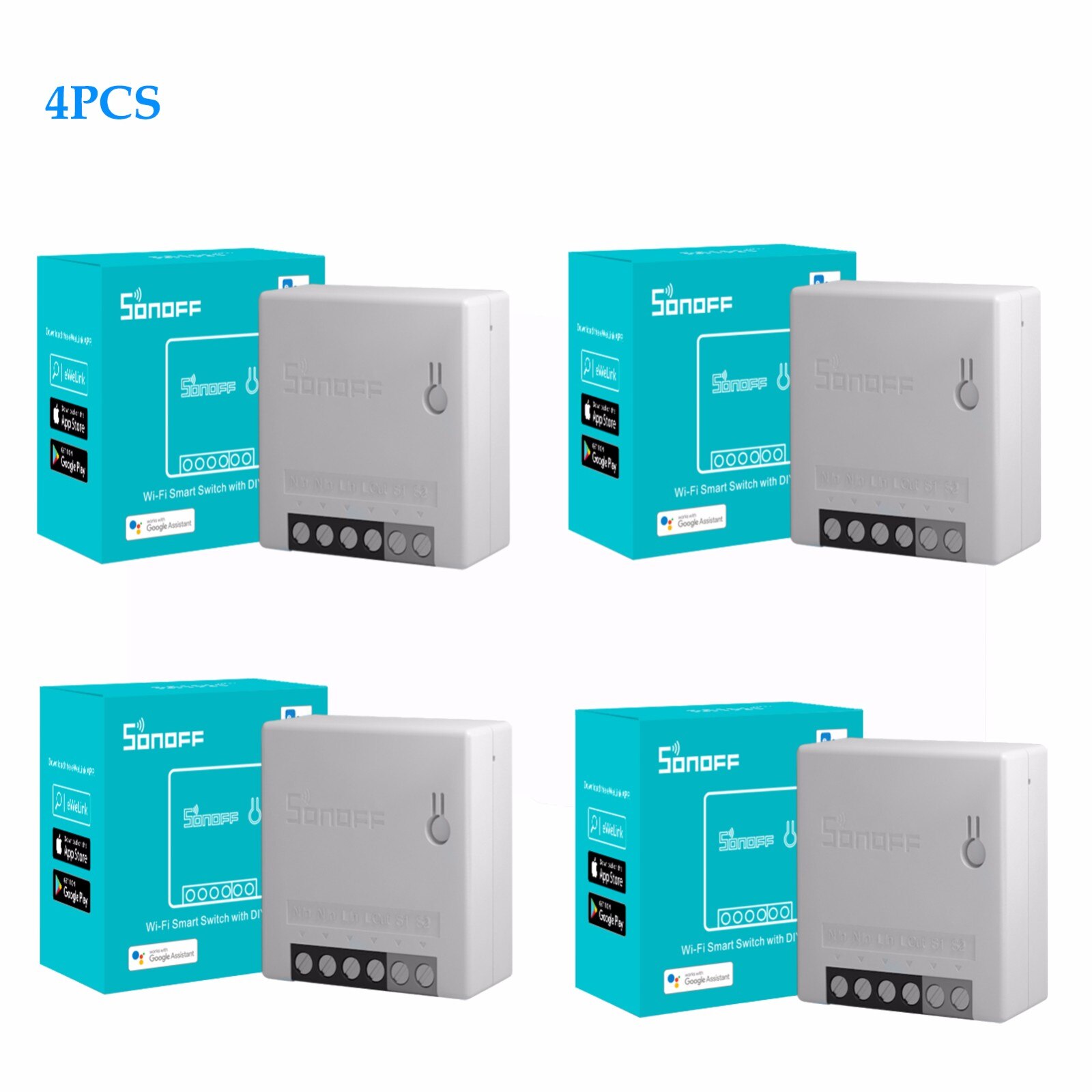 Sonoff mini r2 10a mini wifi gör-det-själv smart ... – Grandado