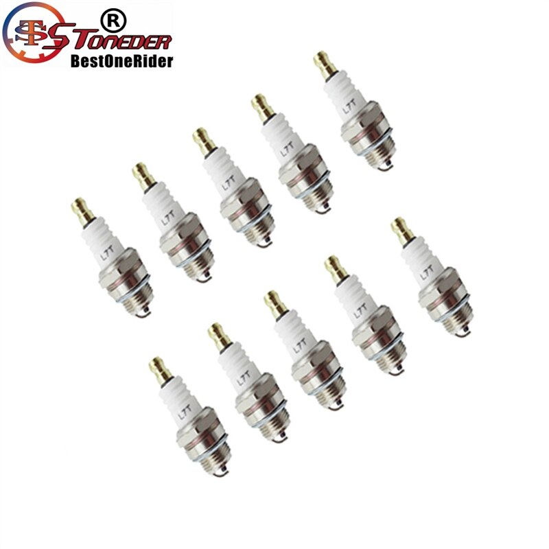 Stoneder 10 st l7t tändstift för 2- takt 47cc 49c... – Grandado