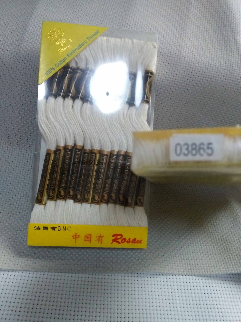 100% cotton 6 strands embroidery cross stitch thre... – Grandado