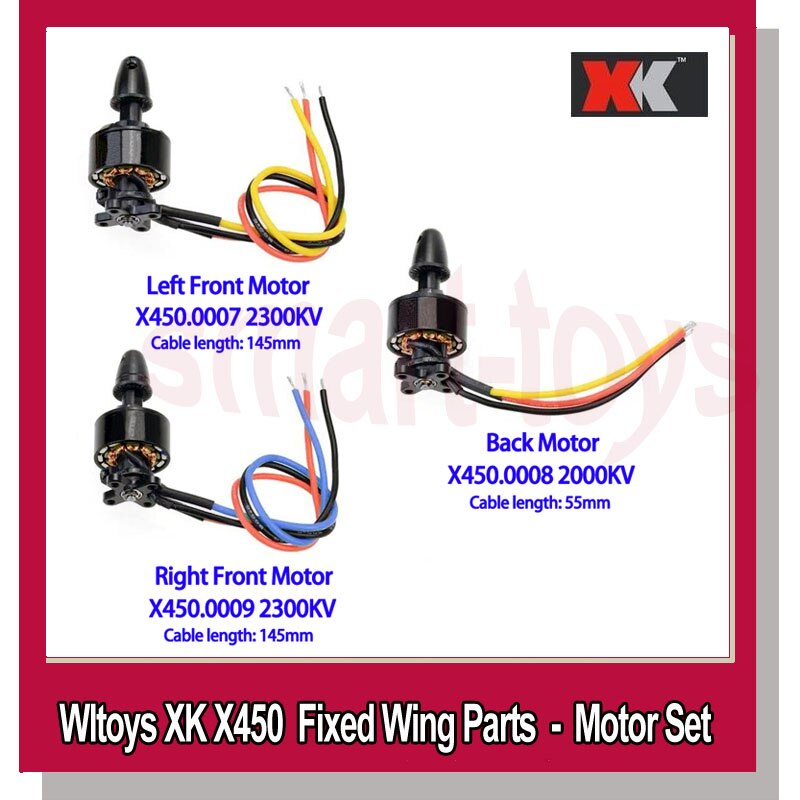 WLtoys XK X450 Main Motor Brushless Engine for Wlt... – Grandado
