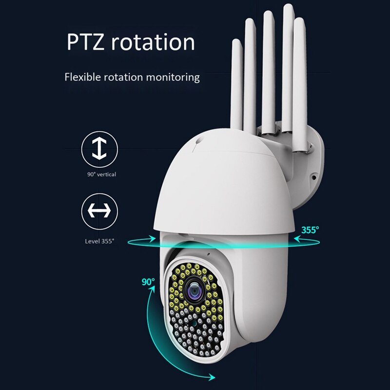 360 Degree Wireless PTZ Outdoor Waterproof Ball Ma... – Grandado