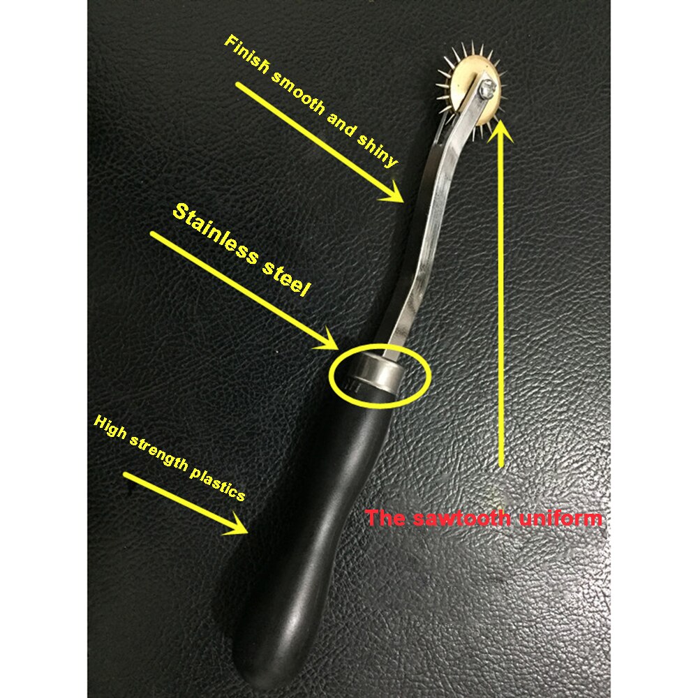 DIY 4mm Überstich Rad Leder Stich Abstand Papier P... – Vicedeal