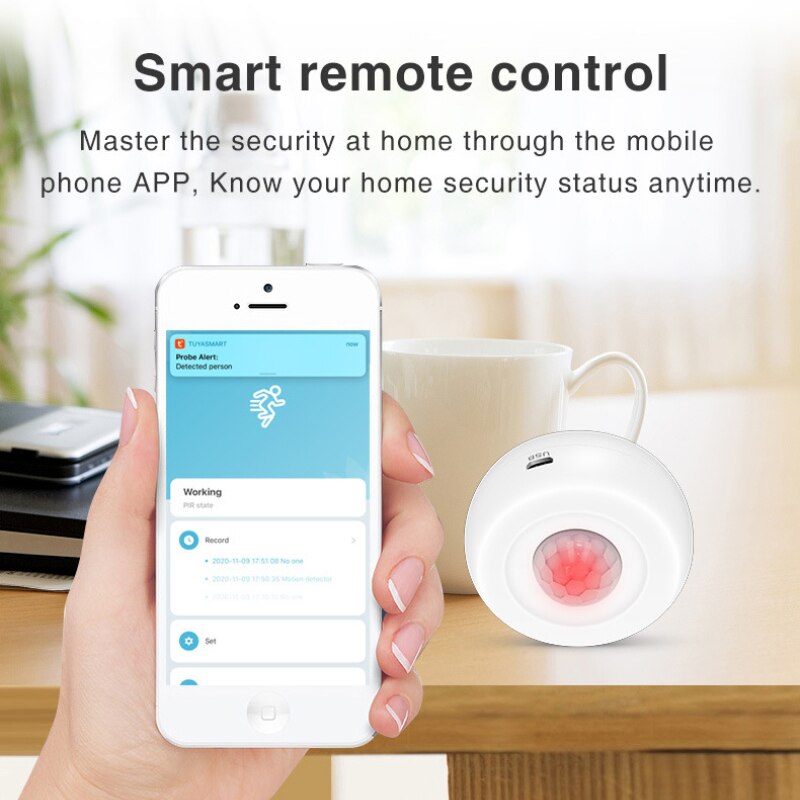 Tuya Smart Home Wifi Smart Pir Motion Sensor Smart... – Grandado
