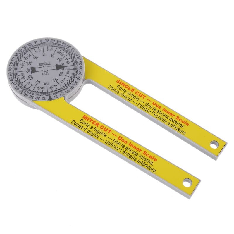 7\" Miter Saw Protractor with Single Cut Miter Cut... – Grandado