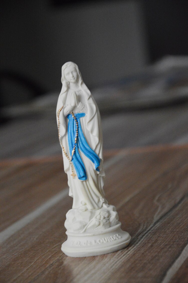 CATHOLIC HOLY STATUES ARTS OUR LADY OF LOURDES FIN... – Vicedeal