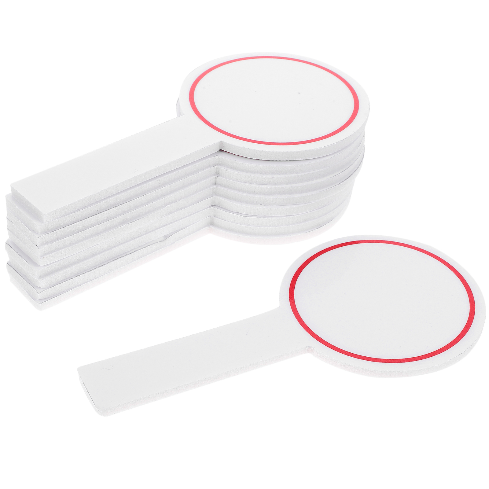 20pcs Mini Erasable White Boards Handheld Blank Sc... – Grandado