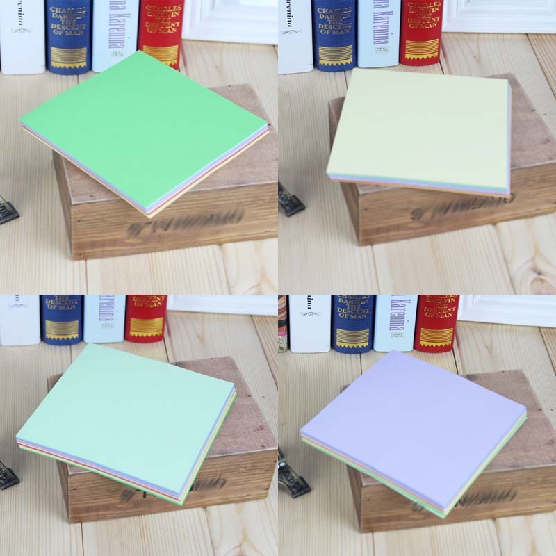 100Pcs Multicolor Solid Color Origami Paper Craft ... – Vicedeal