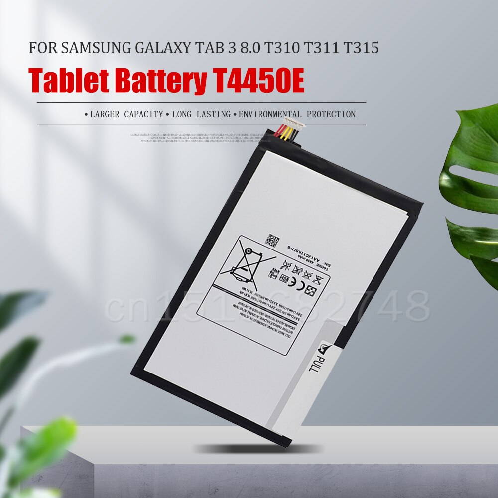 4450mAh T4450E Replacement Tablet battery For Sams... – Grandado
