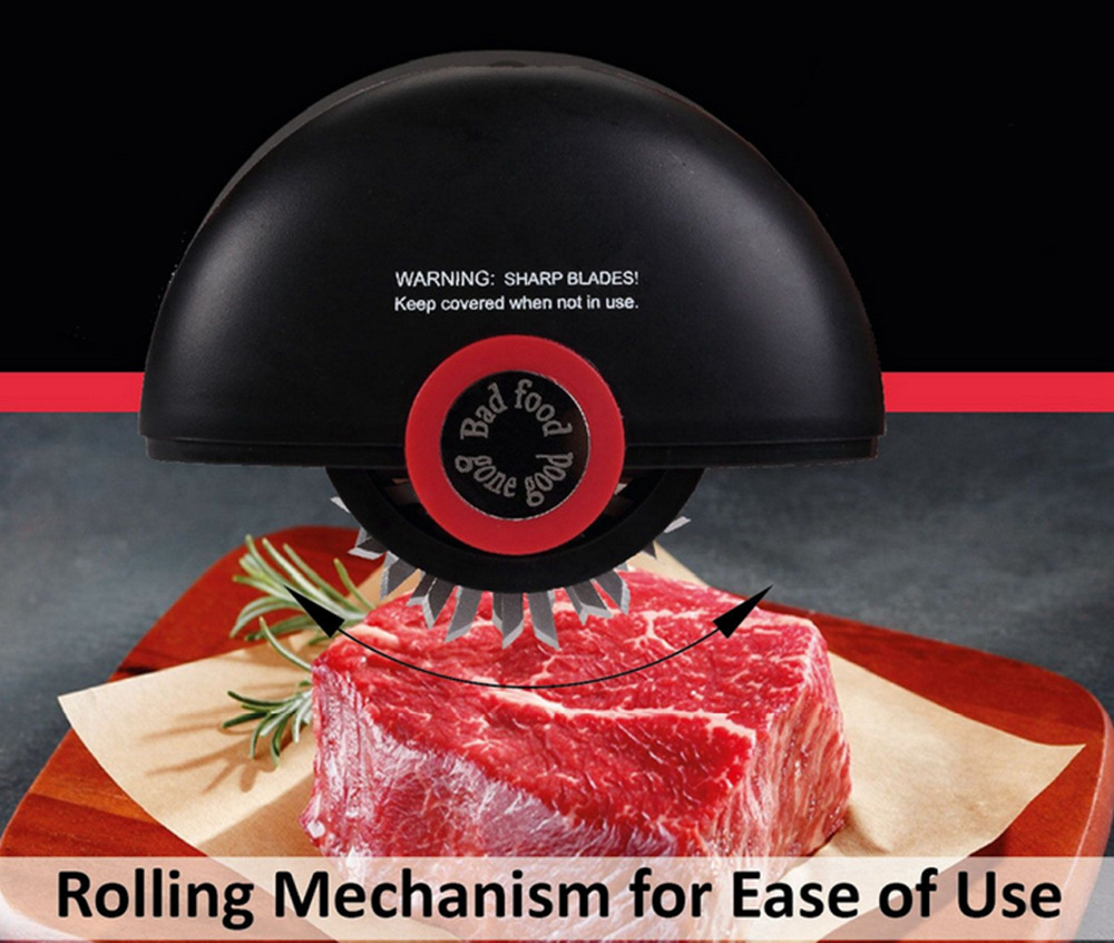 36 Stainless Steel Blade Roller Meat Tenderizer Ki... – Grandado
