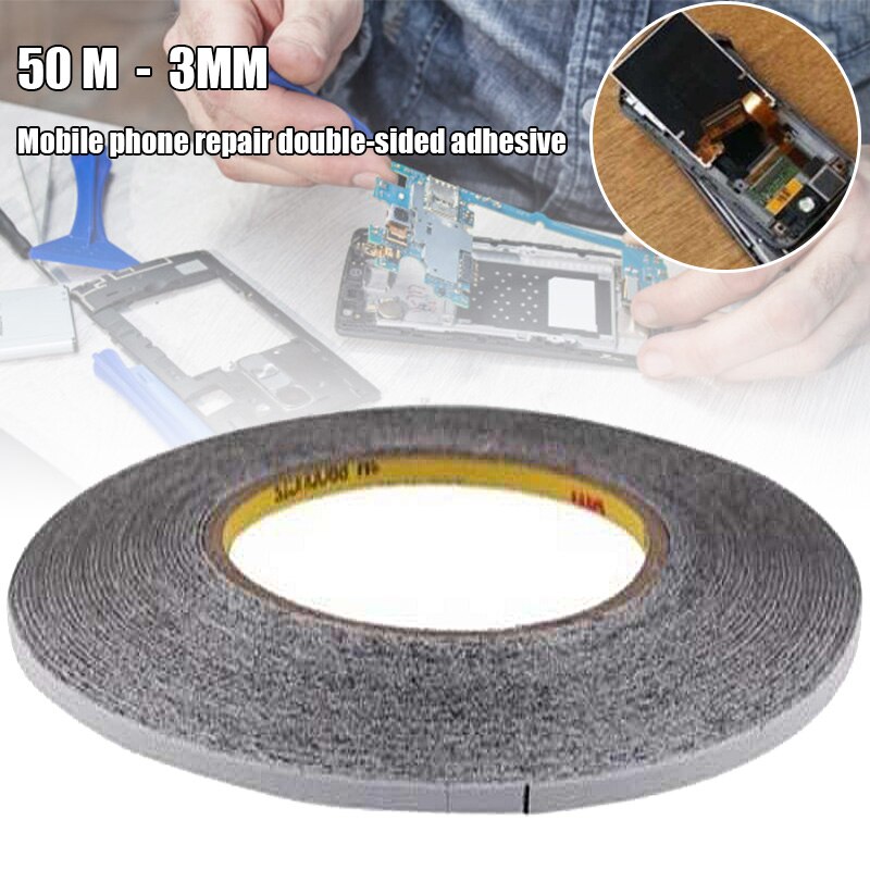 50M 3Mm Sticker Dubbele Kanten Plakband Lijm Voor ... – Vicedeal