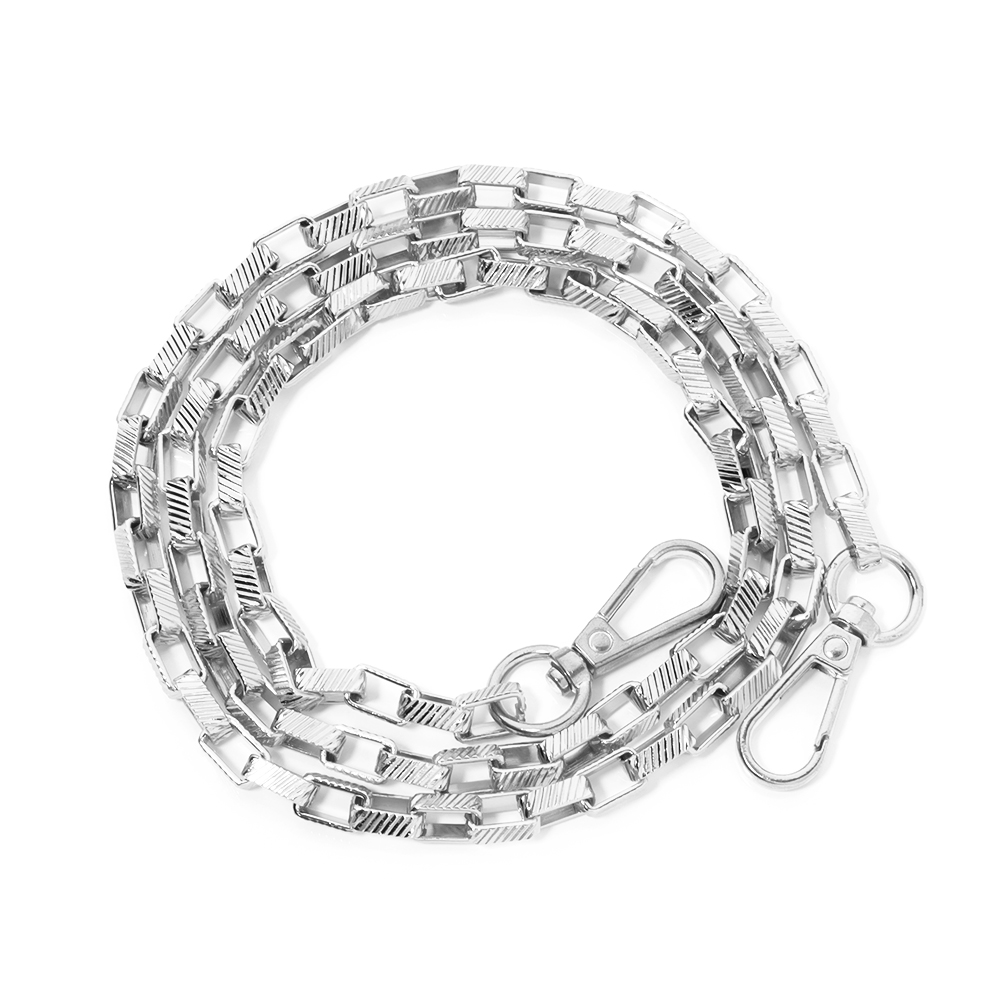 40-120cm Metal Twisted Link Chains Silver Gold Col... – Grandado