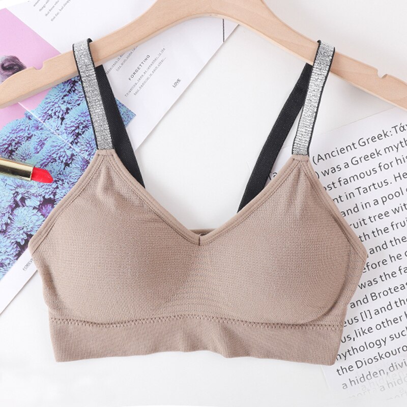 Seamless Bras For Girls Solid Push Up Bra Cotton B... – Grandado