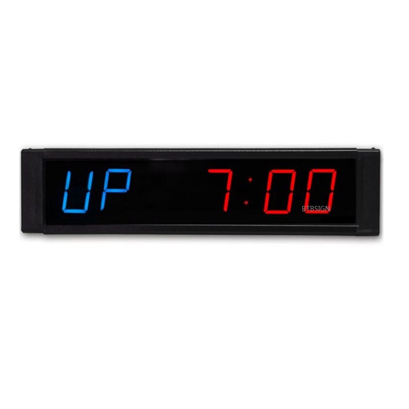 1inch 6Digits LED Digital Wall Clock Countdown Cou... – Grandado