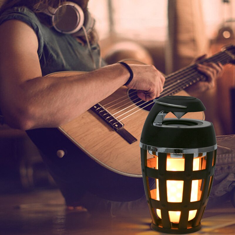 LED Flamme Lampe Bluetooth Lautsprecher Touch Weic... – Vicedeal