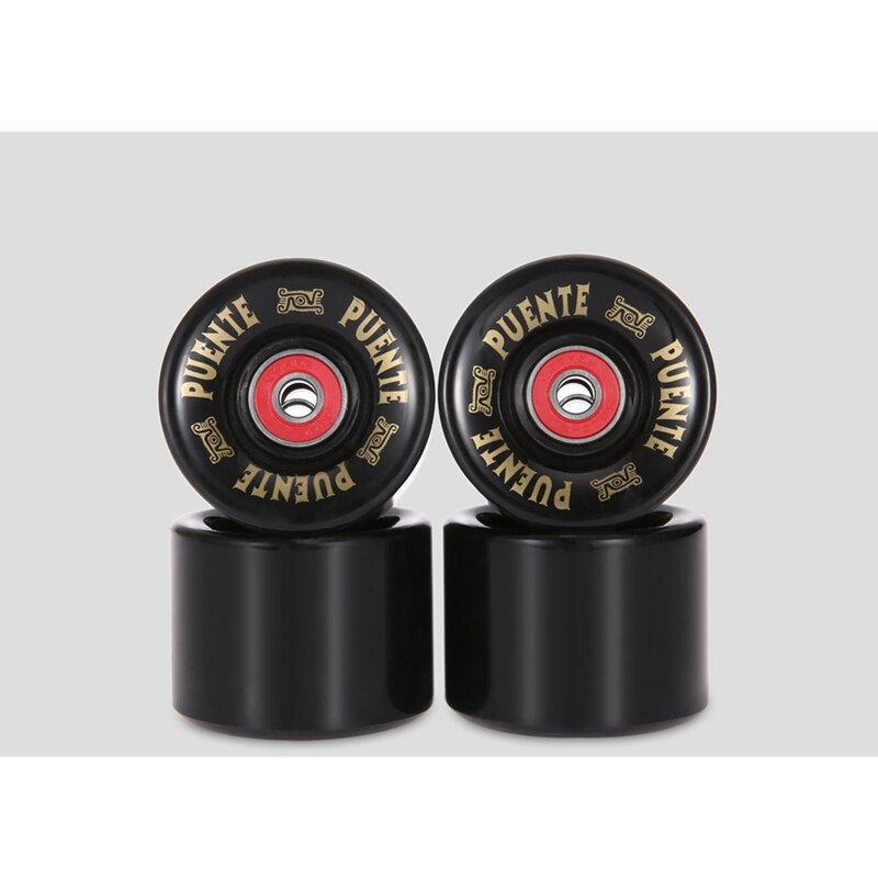 PUENTE 4Pcs/Set Cruiser Skateboard Wheels PU Wheel... – Vicedeal