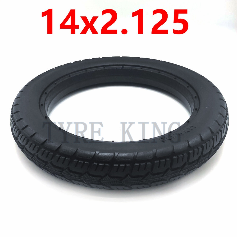14 Inch Tyre 14x2.125 Solid Tyre 14*2.125 Inflatio... – Grandado