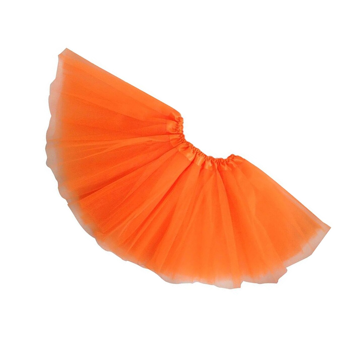 girls Modern ballet Fairy tutu skirt orange – Grandado