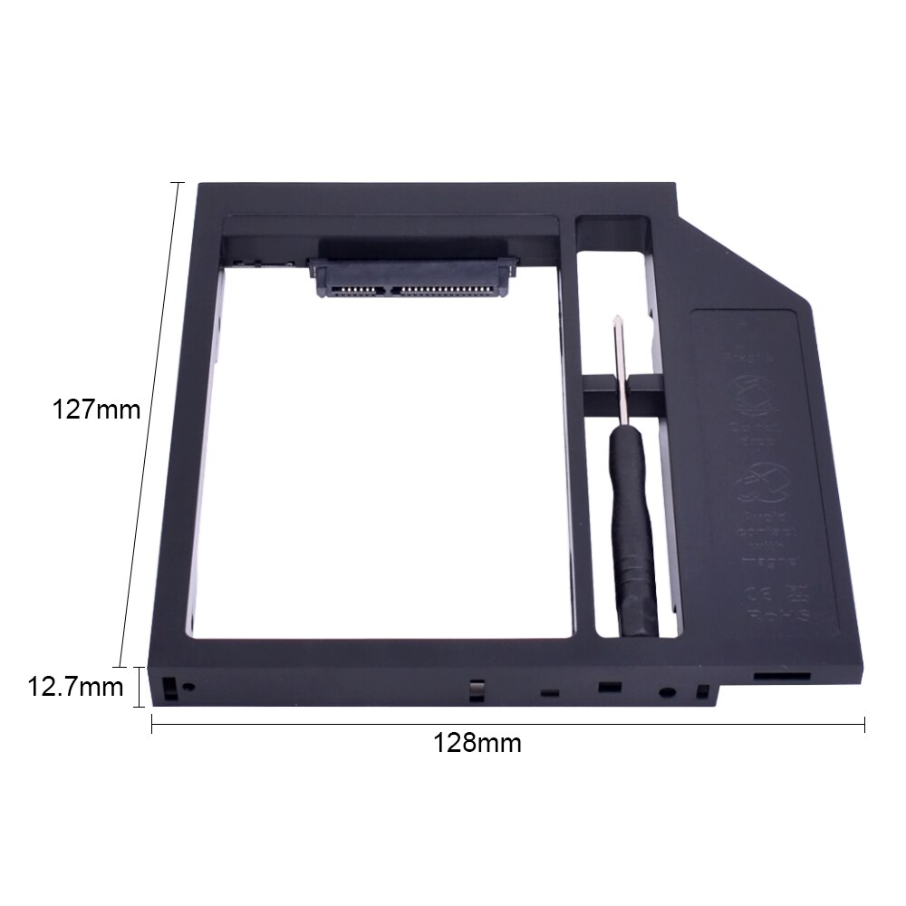CHIPAL Universal SATA 3,0 2nd HDD Caddy 12,7mm für... – Vicedeal