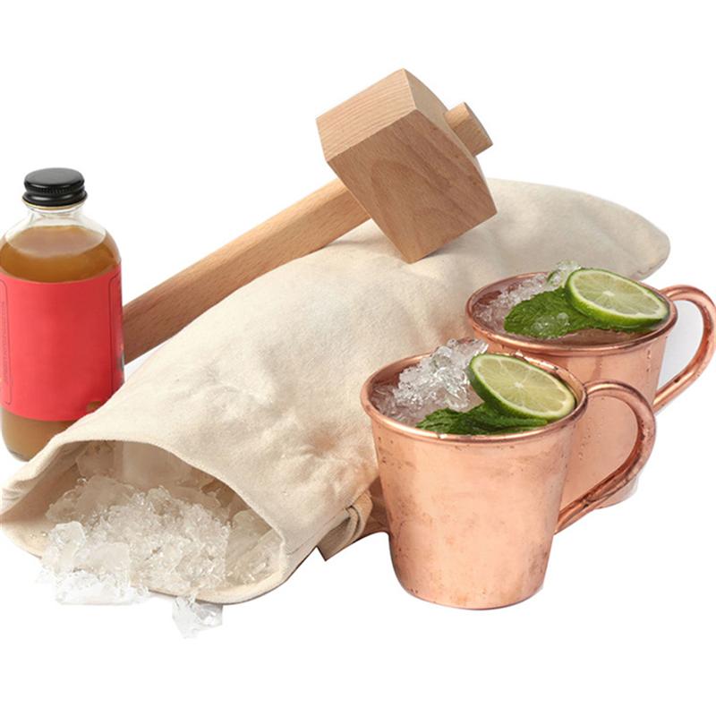 Wooden Ice Hammer Crushing Ice Mallet Bar Supply (... – Vicedeal