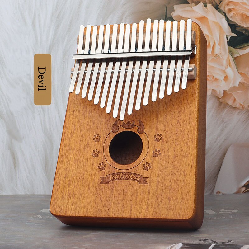 Portable Piano 17 Keys Kalimba Thumb Piano Made By... – Grandado
