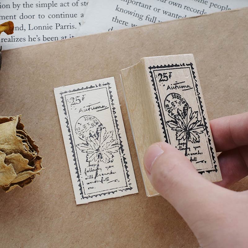 Vintage Bouquet Postmark Stamp label decoration st... – Vicedeal